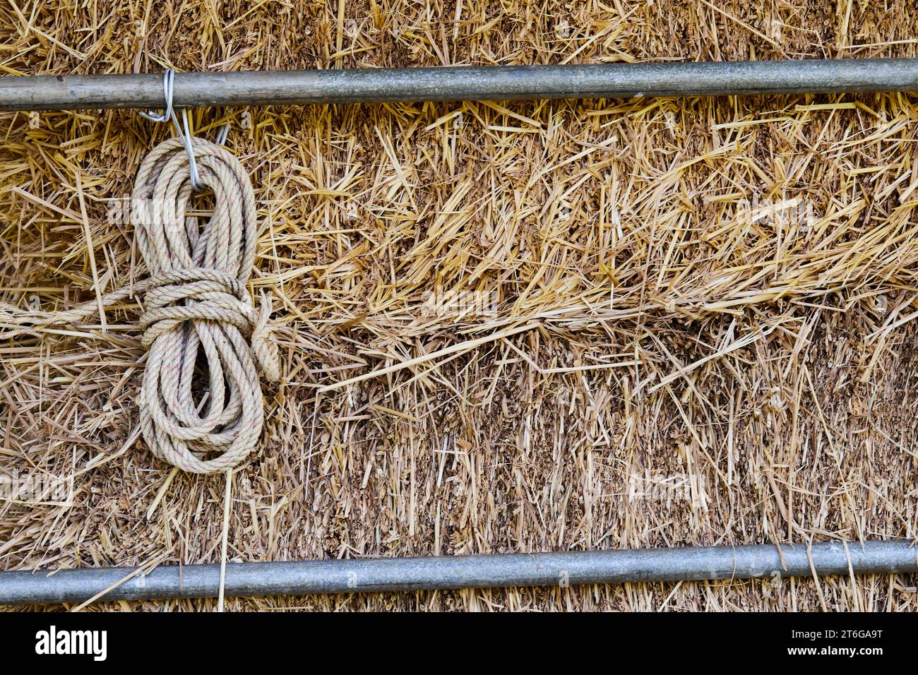 Haystack on field close hi-res stock photography and images - Alamy