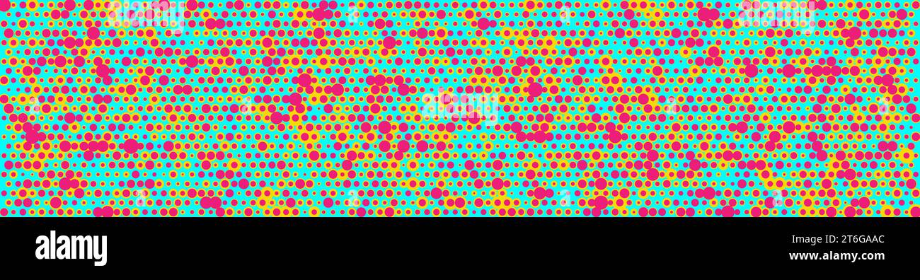 Colorful dots 3d effect abstract technology background. Geometric ...