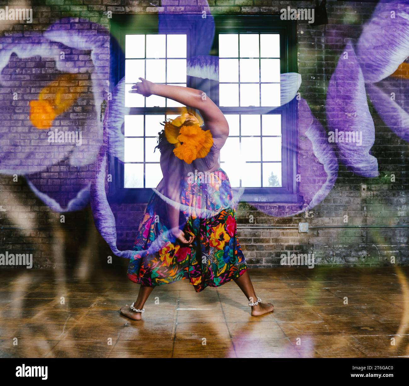 Double exposure people movement hi-res stock photography and images - Alamy