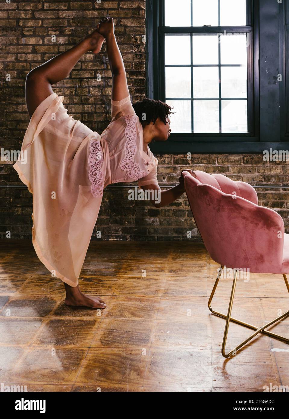 Dance Leg Extension Ballet Extension Stock Photos Free