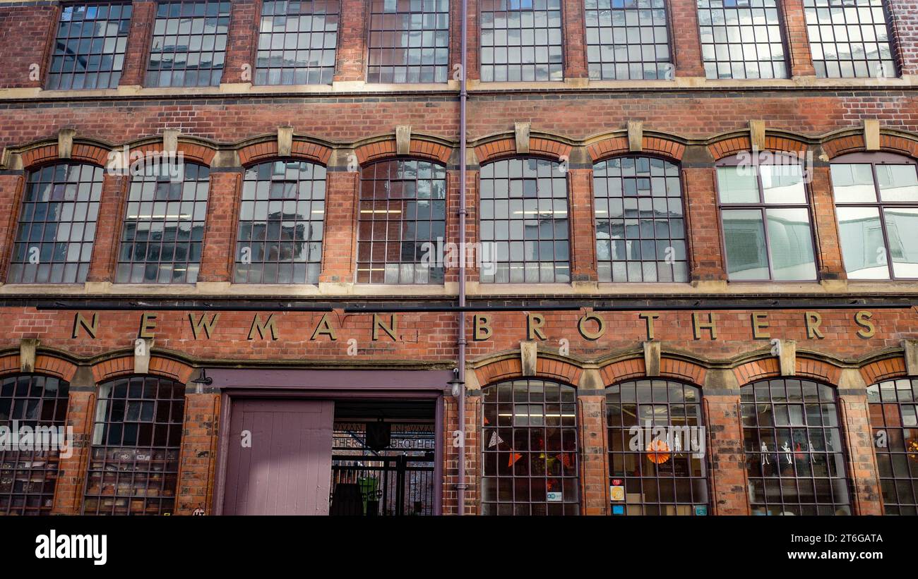Birmingham, UK - Nov 5, 2023: Exterior of the Newman Brothers Coffin ...