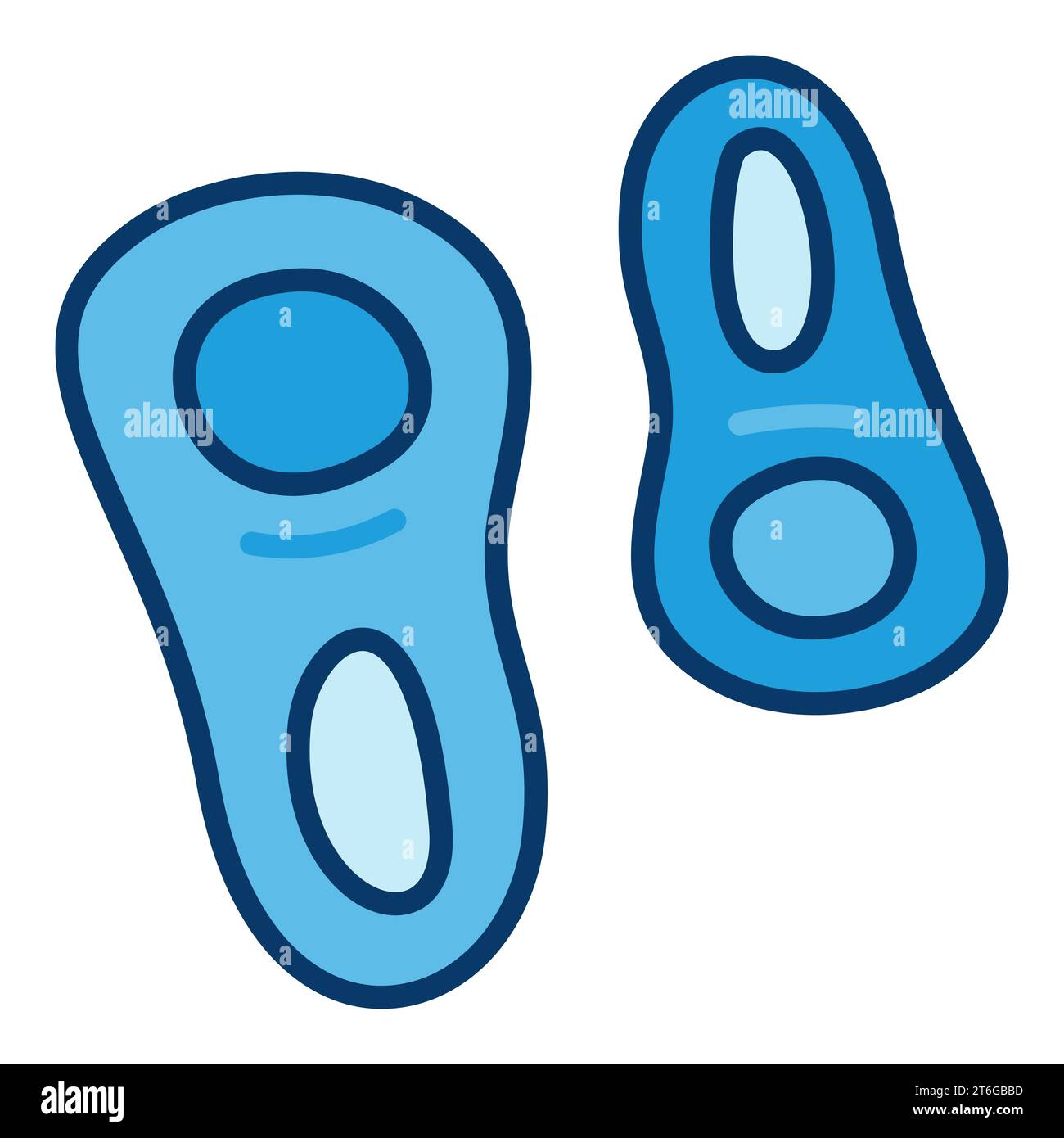 Two Microbes vector concept blue icon or sign Stock Vector Image & Art ...