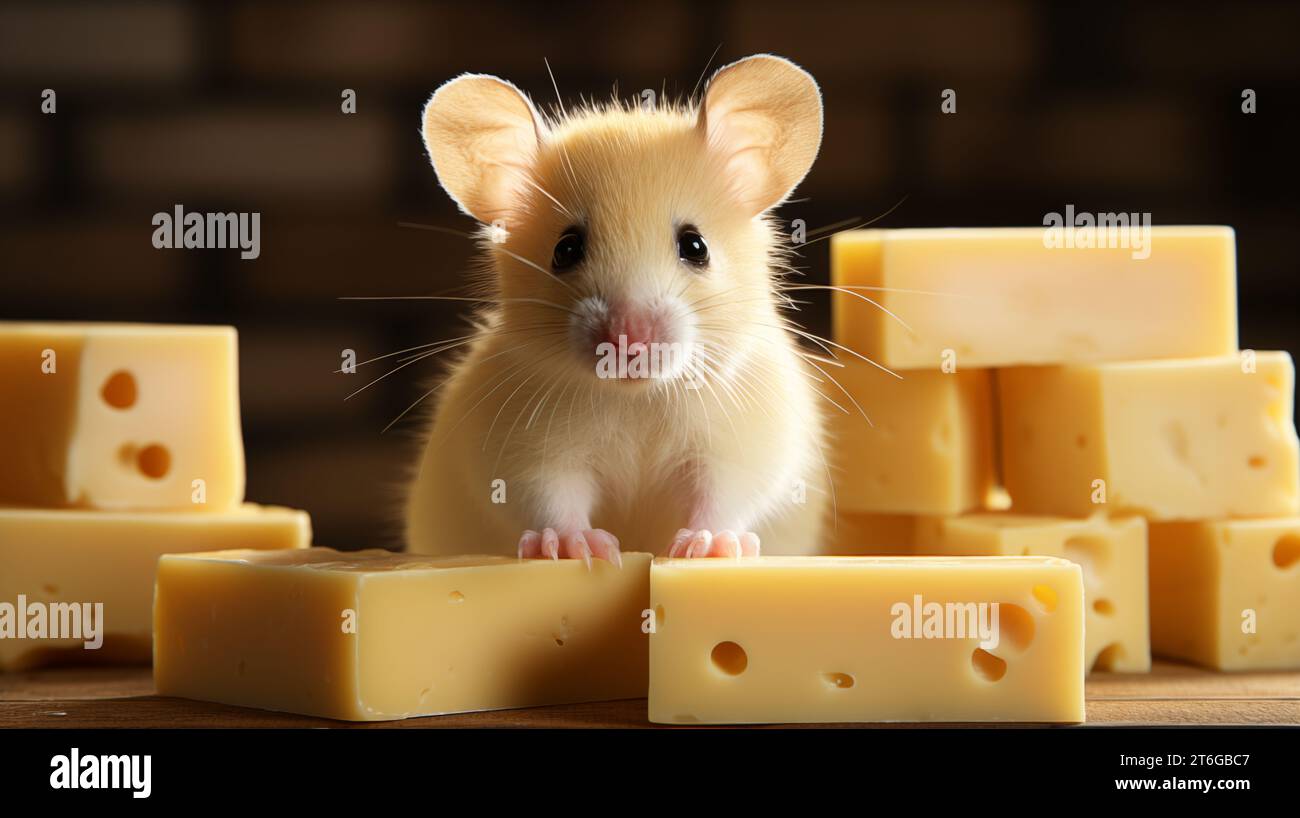 White cheese mouse hi-res stock photography and images - Alamy