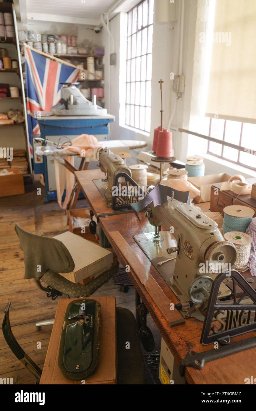 Birmingham, UK - Nov 5, 2023: The shroud room of the Newman Brothers ...
