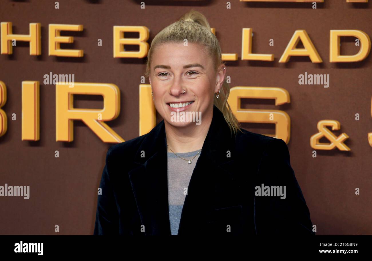 London, UK. 09th Nov, 2023. Bethany England arrives at "The Hunger ...