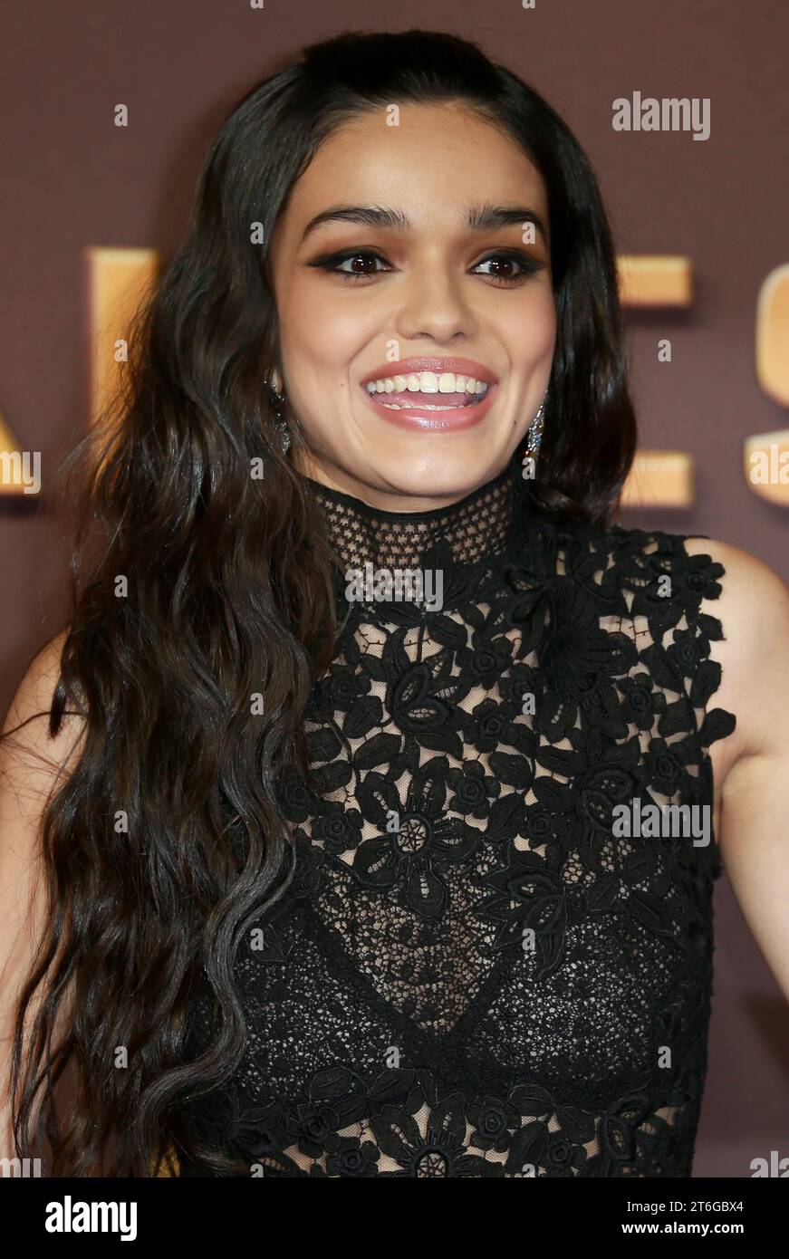London, UK. 09th Nov, 2023. Rachel Zegler arrives at "The Hunger Games ...