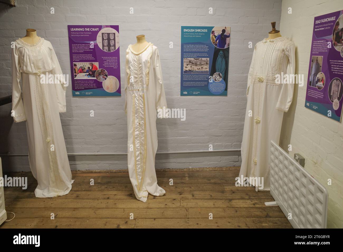 Birmingham, UK - Nov 5, 2023: The shroud room of the Newman Brothers ...