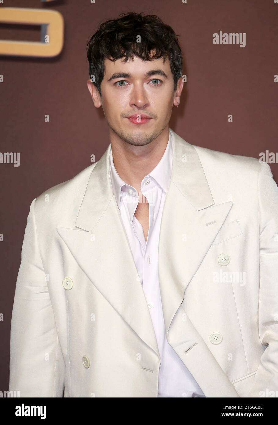 London, UK. 09th Nov, 2023. Tom Blyth arrives at "The Hunger Games: The ...