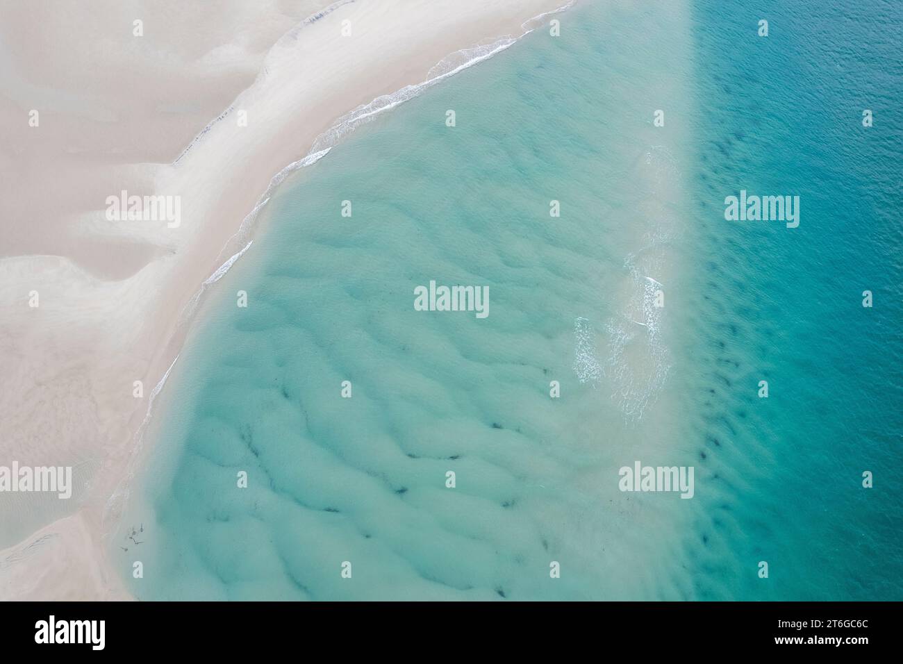 Serene Sandy Point at Byfield National Park, North of Bangalee and ...