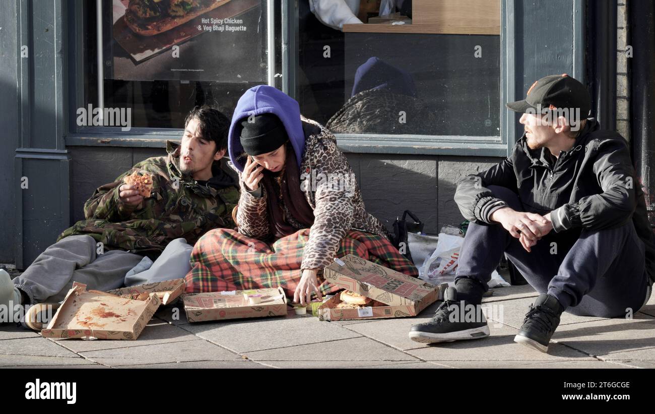Rough sleeping cardiff hi-res stock photography and images - Alamy