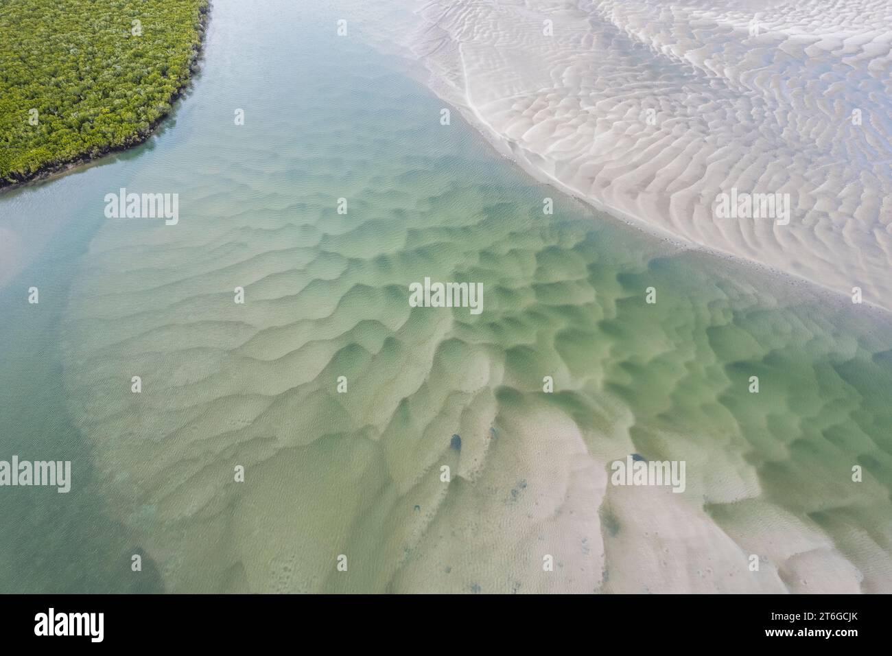 Serene Sandy Point at Byfield National Park, North of Bangalee and ...