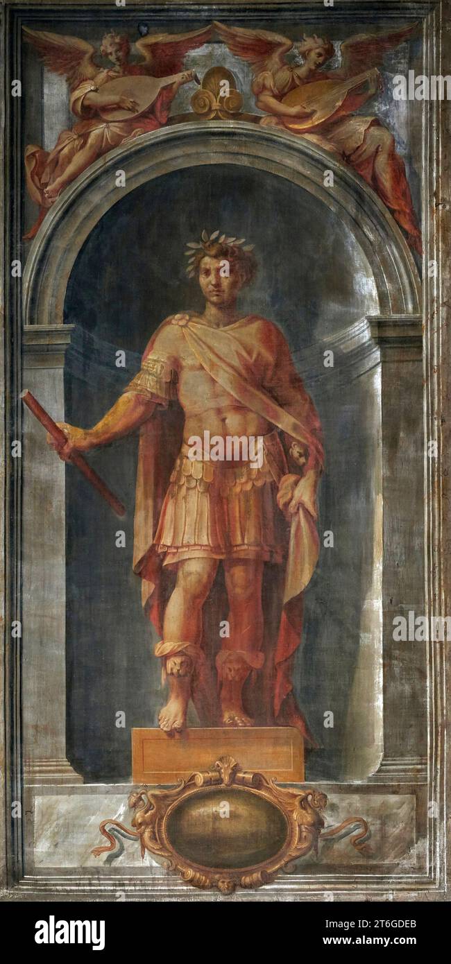 Guerriero - anta d’ organo - olio su tela - Ercole Procaccini - 1562 ...