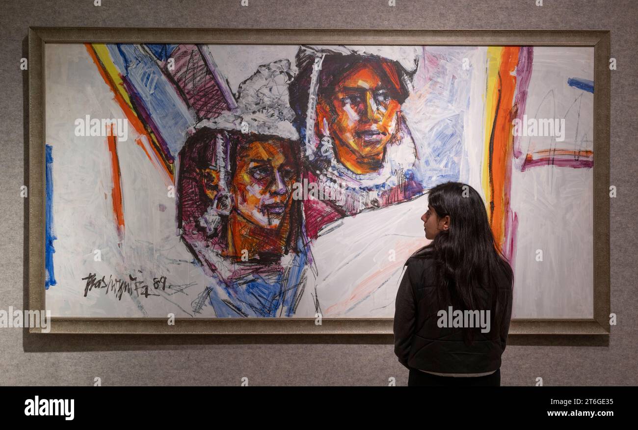Bonhams, London, UK. 10th Nov, 2023. Preview of South Asian Art sale at ...