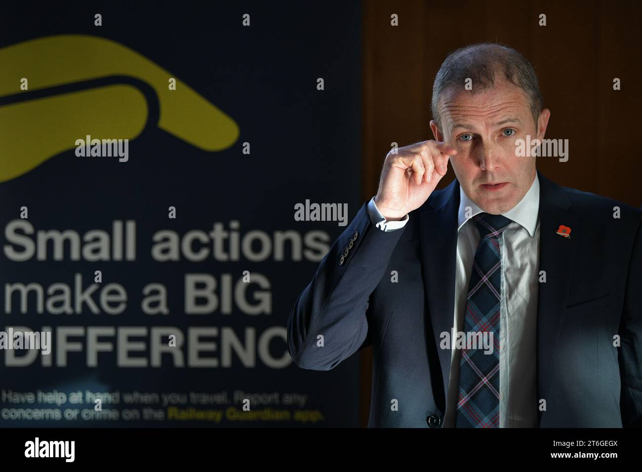 Edinburgh Scotland, UK 09 November 2023. Cabinet Secretary for NHS ...