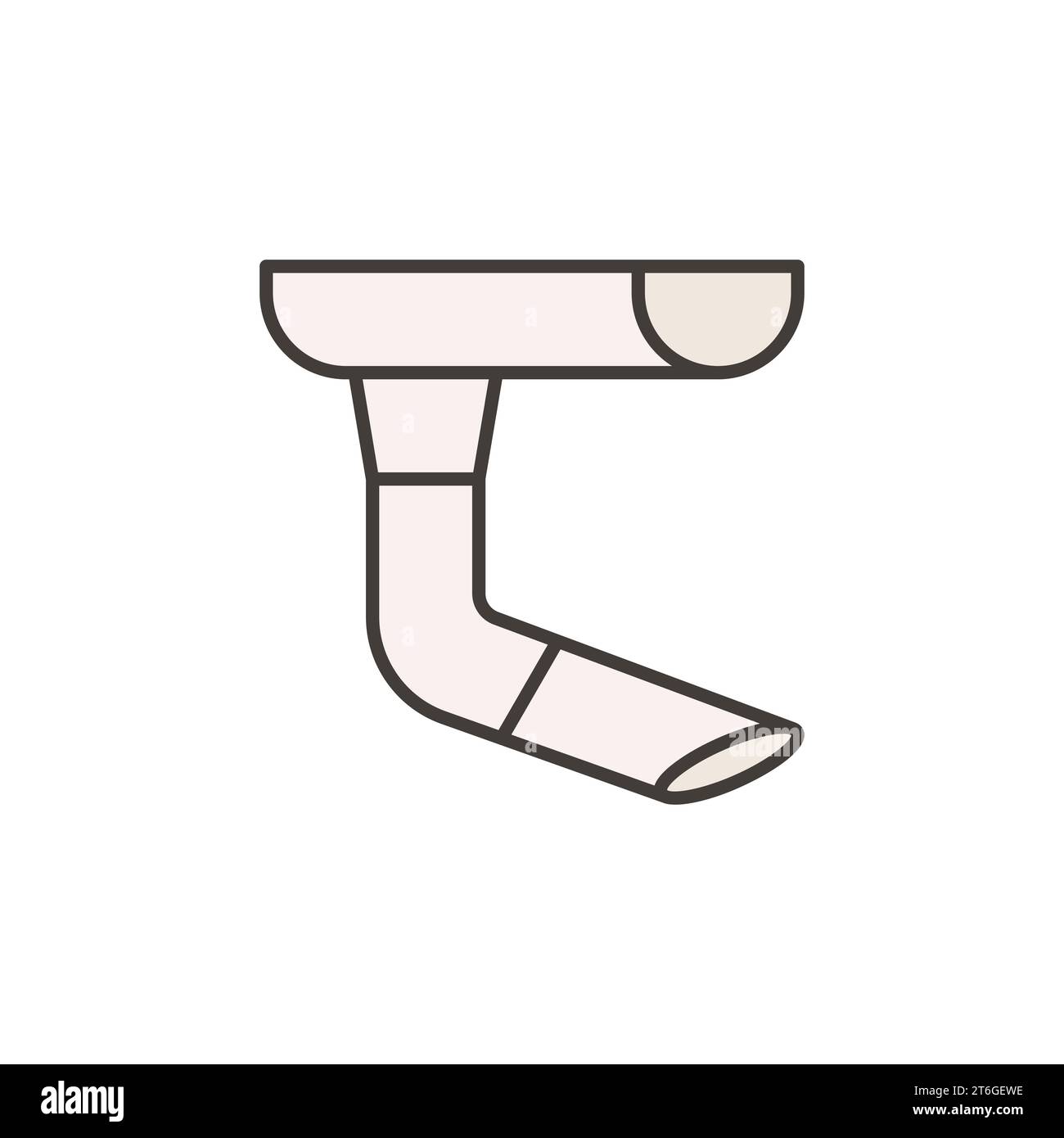 Roof Gutter vector concept colored icon or design element Stock Vector ...