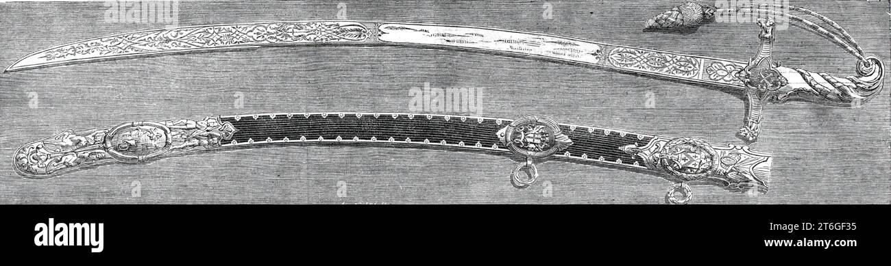 Sword presented by the Common Council of London to Lieutenant-General ...