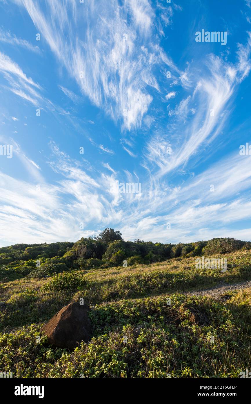 Coastal Panorama at Lennox Head, Near Byron Bay, New South Wales ...