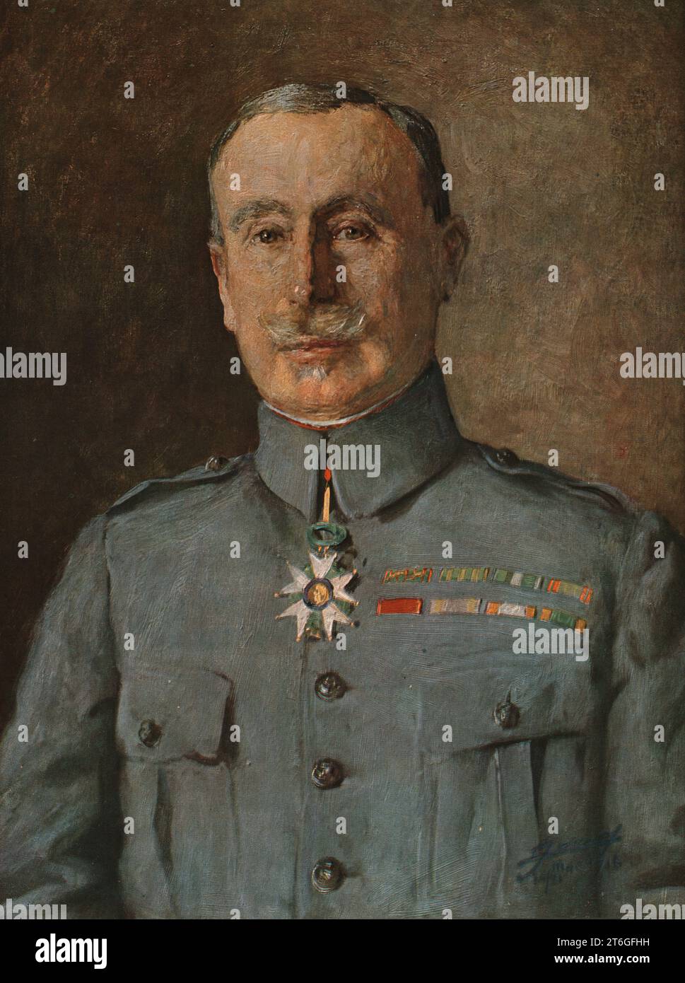 'Le General Nivelle', 1916. From "L'Album de la Guerre 1914-1919 ...