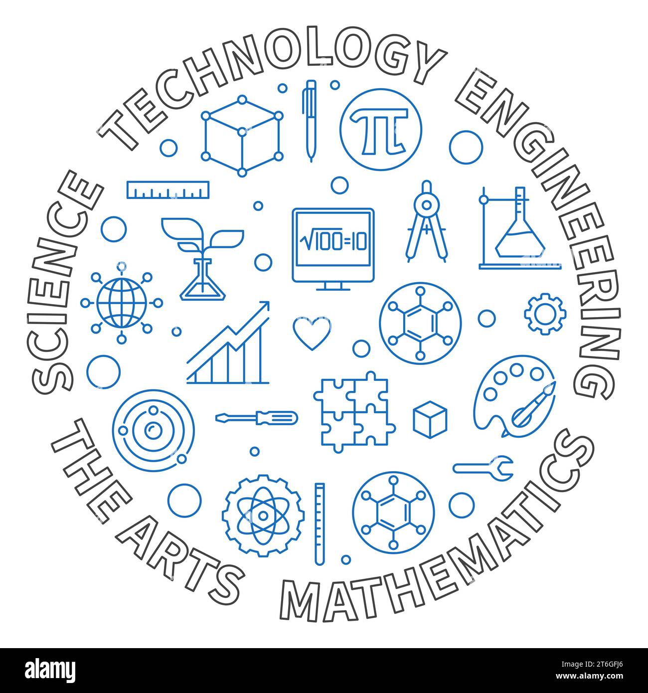 Arts pi Stock Vector Images - Alamy