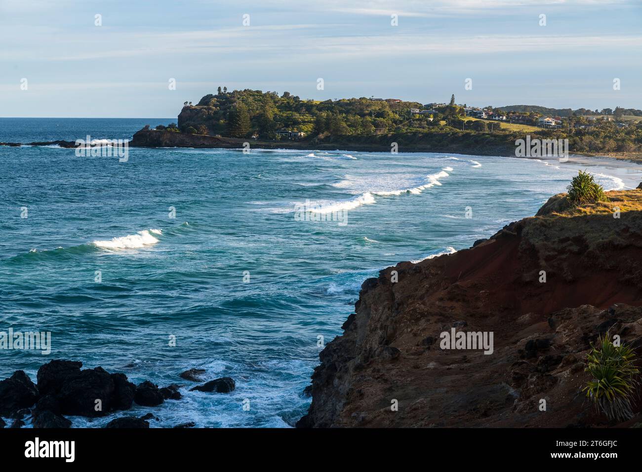 Coastal Panorama at Lennox Head, Near Byron Bay, New South Wales ...
