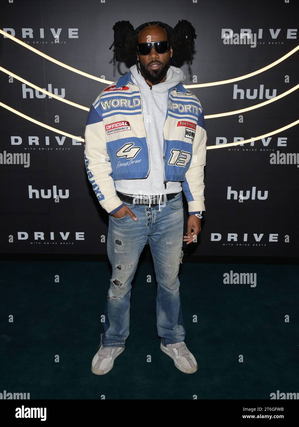 Los Angeles, California, USA. 09th Nov, 2023. Derrius Logan. Hulu s Documentary premiere of ...