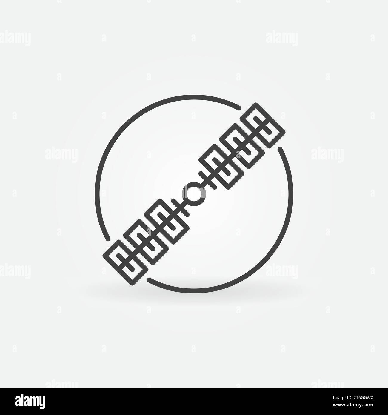 Solar Powered Spying Weather Balloon vector concept icon or sign in ...