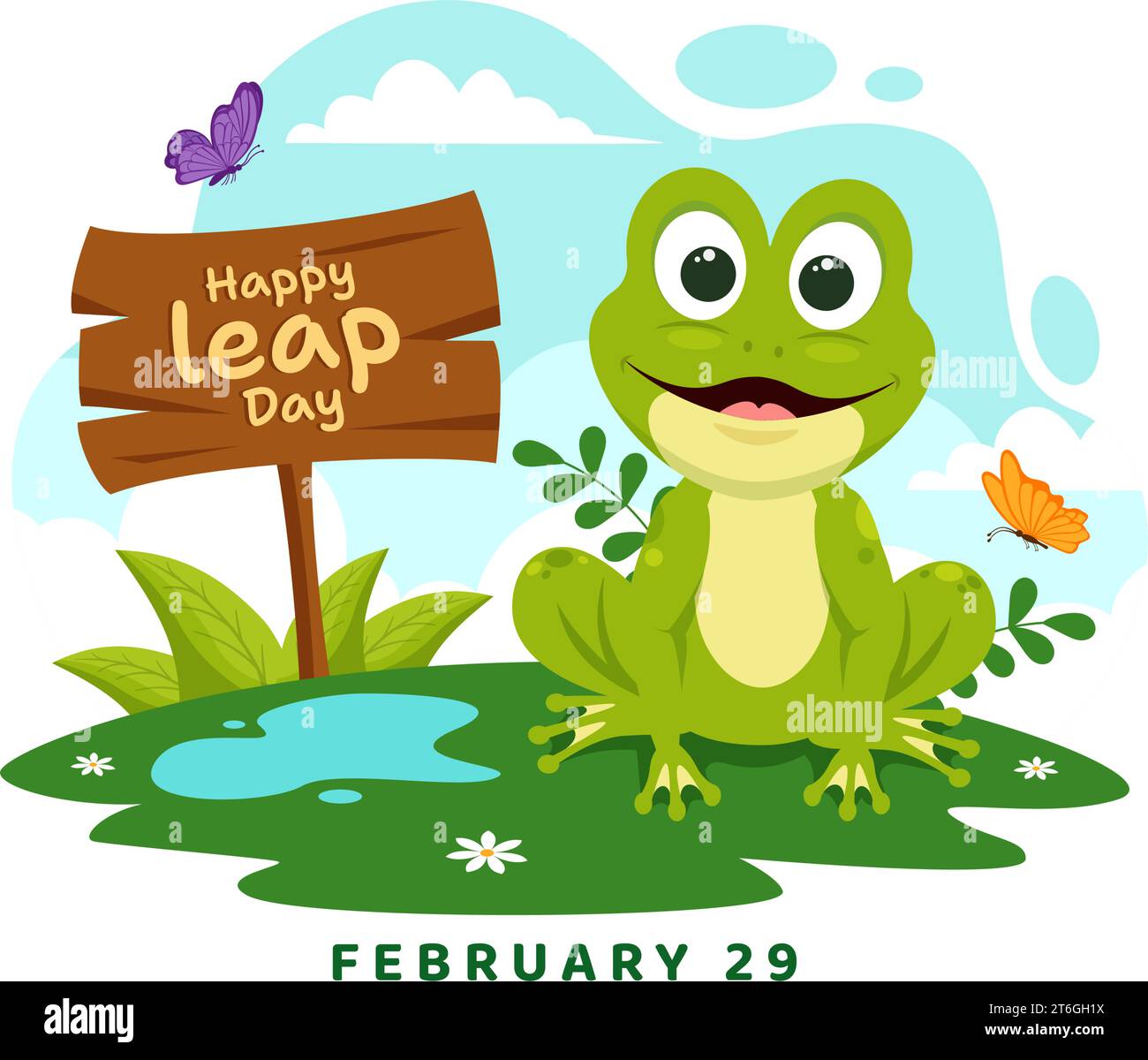 Leap year 2024 Stock Vector Images - Alamy