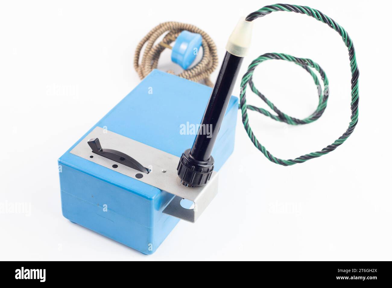 soviet electrical pyrography pen device on white background Stock Photo ...