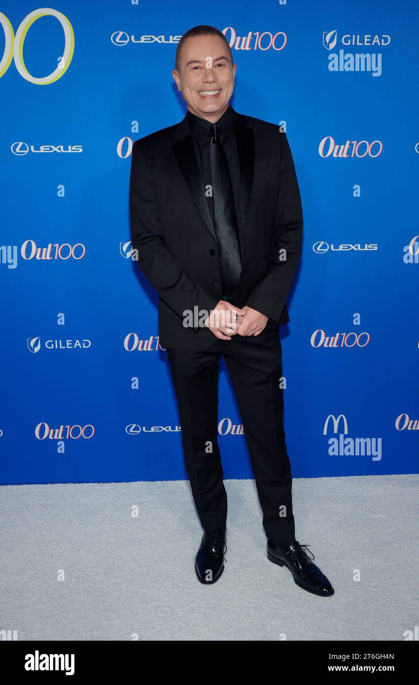 Hollywood, CA. 9th Nov, 2023. Chad Matthews, the OUT100 Party The ...