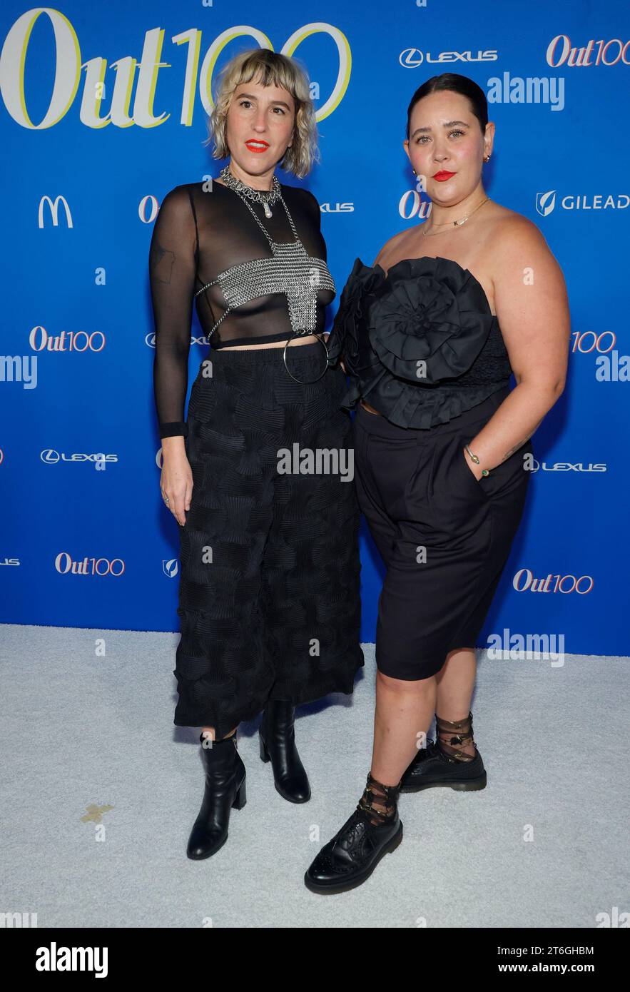 Hollywood, CA. 9th Nov, 2023. Emily Bielagus, Mara Herbkersman, the ...