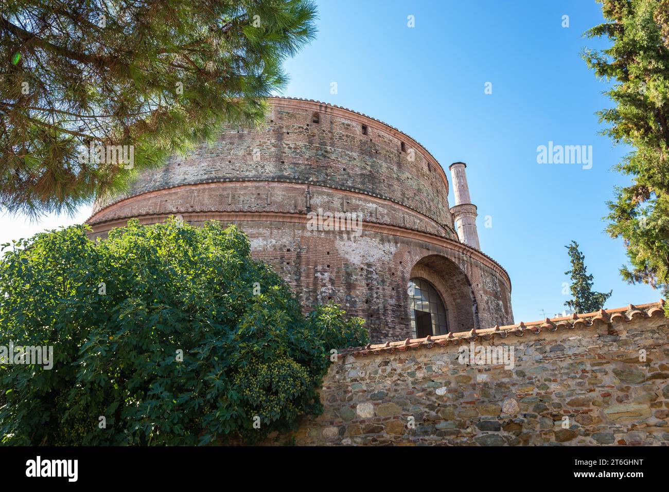 Rotunda of Galerius also called Rotunda of Saint George in Thessaloniki city, Greece Stock Photo ...