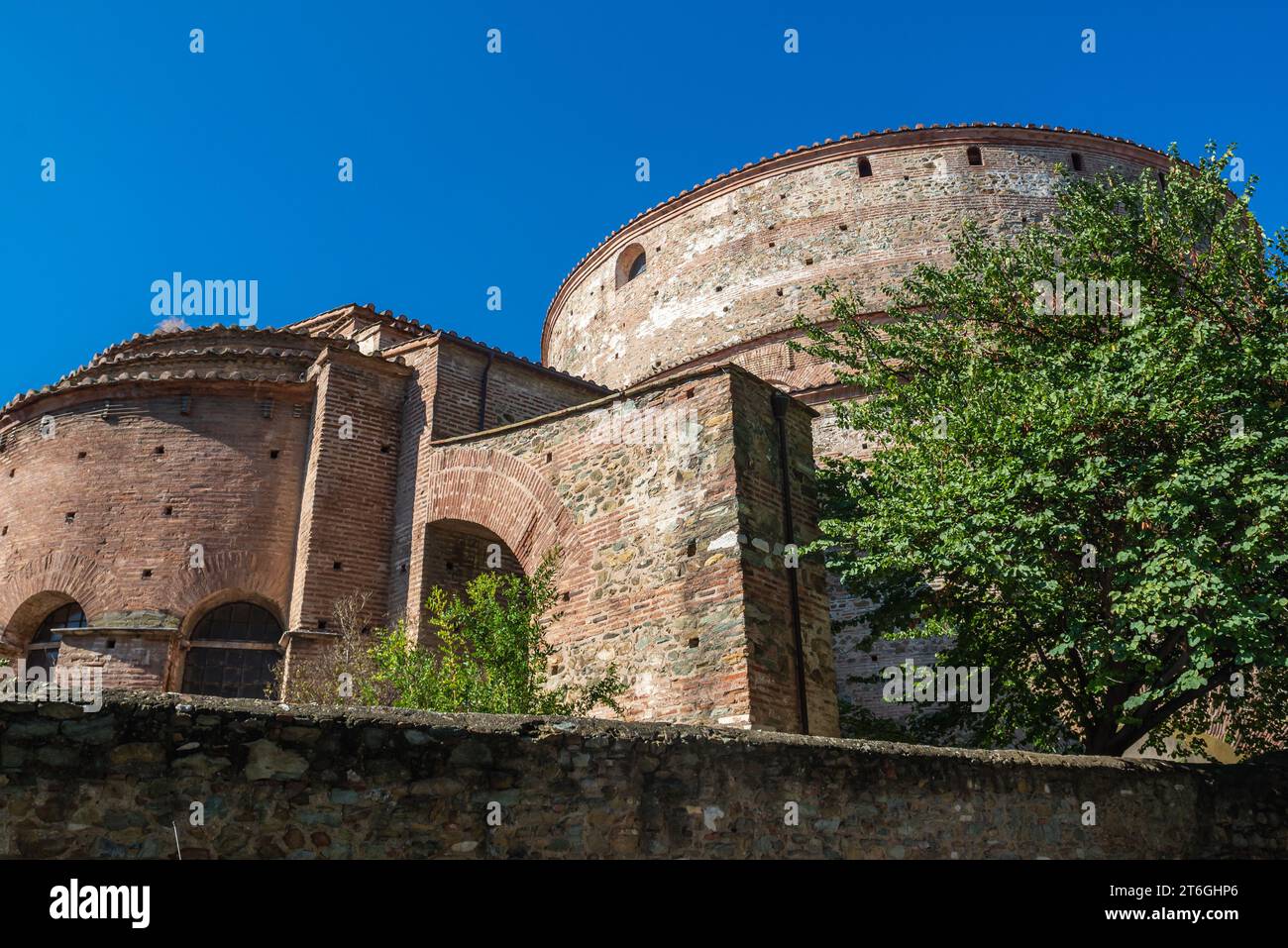 Rotunda of Galerius also called Rotunda of Saint George in Thessaloniki city, Greece Stock Photo ...