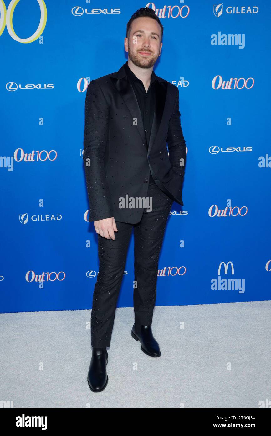 Hollywood, CA - NOVEMBER 9: Zach Herrin, the OUT100 Party The Ultimate ...