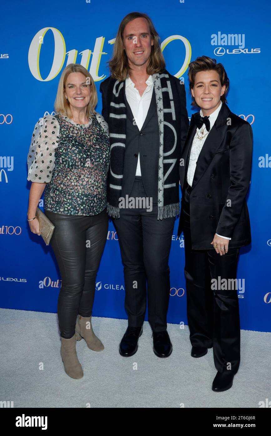 Hollywood, CA. 9th Nov, 2023. Sarah Kate Ellis, Daniel Reynolds, Brandi ...