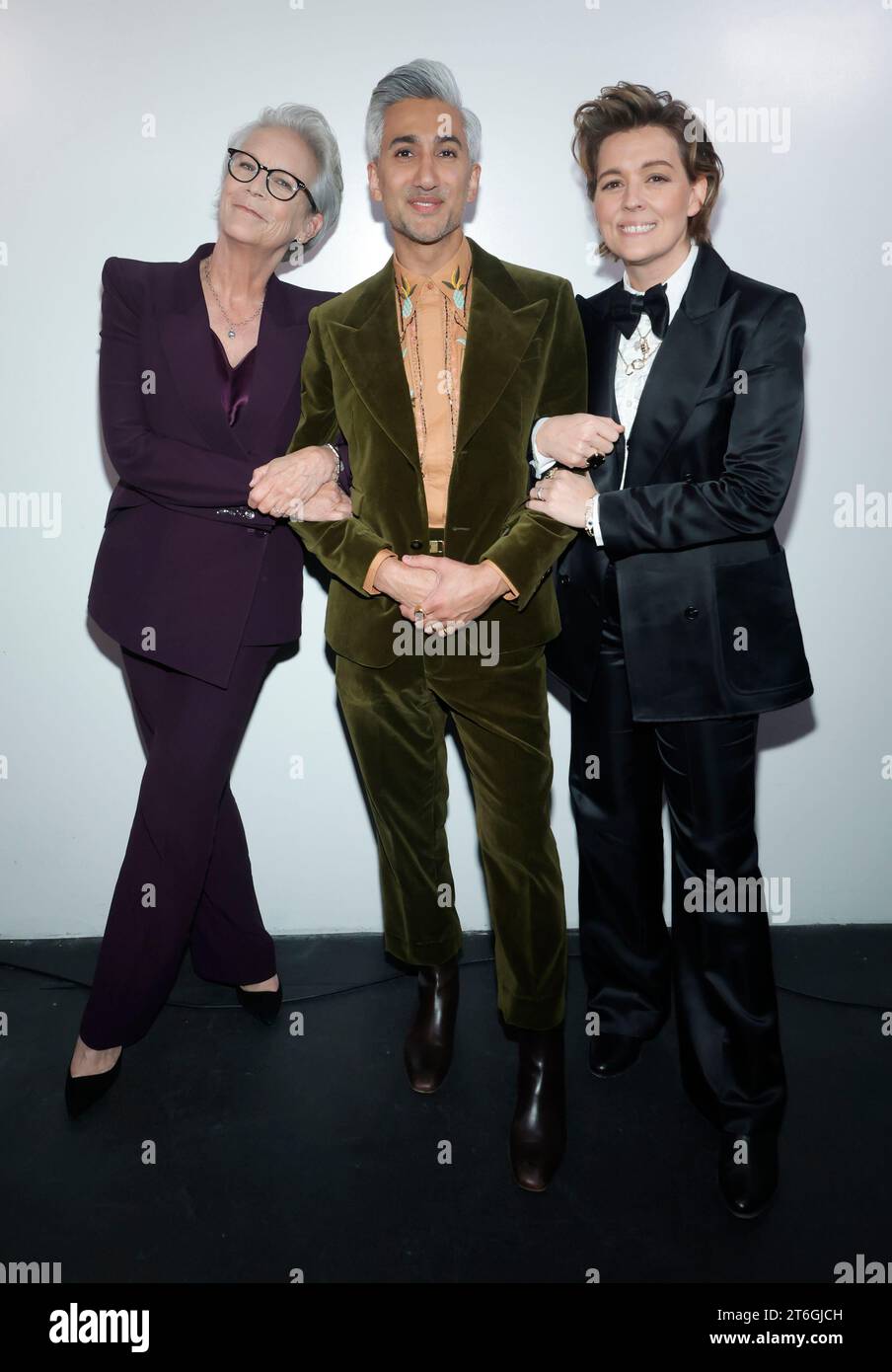 Hollywood, CA. 9th Nov, 2023. Jamie Lee Curtis, Tan France, Brandi ...