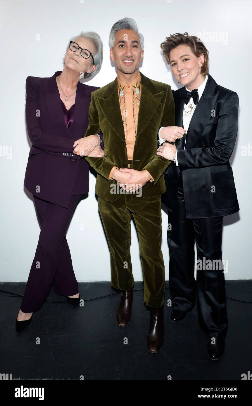 Hollywood, CA. 9th Nov, 2023. Jamie Lee Curtis, Tan France, Brandi ...