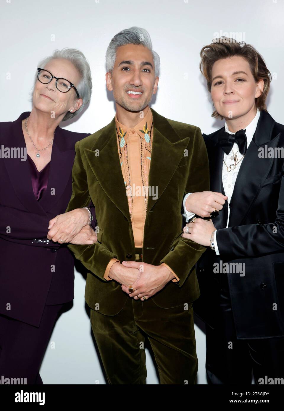 Hollywood, CA. 9th Nov, 2023. Jamie Lee Curtis, Tan France, Brandi ...