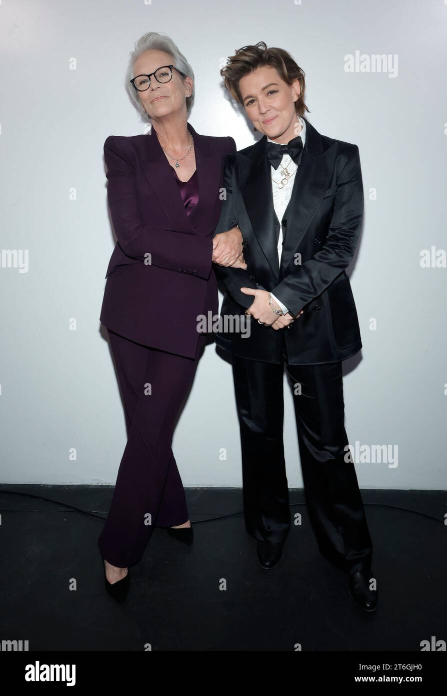 Hollywood, CA. 9th Nov, 2023. Jamie Lee Curtis, Brandi Carlile, the ...