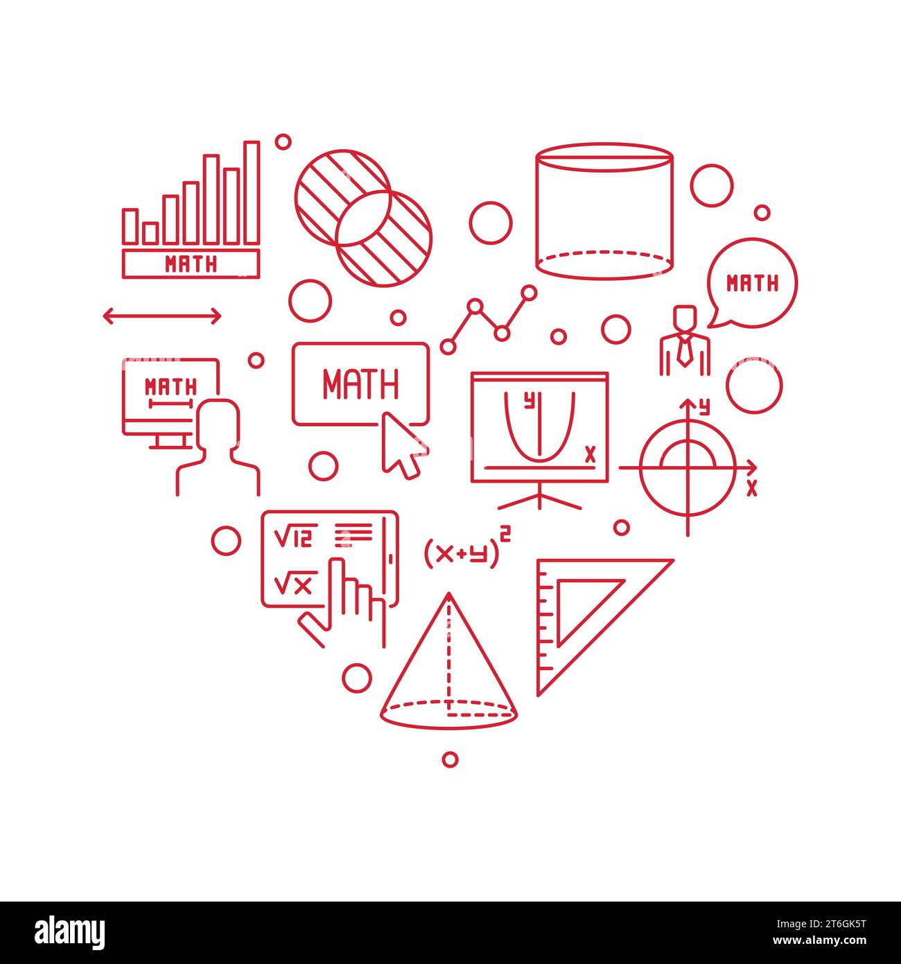 Love equation Stock Vector Images - Alamy