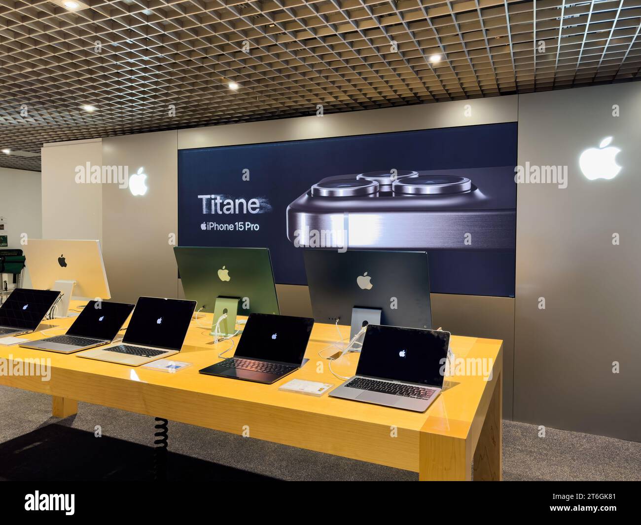 Strasbourg, France - Oct 3, 2023: Inside a FNAC electronics store in ...