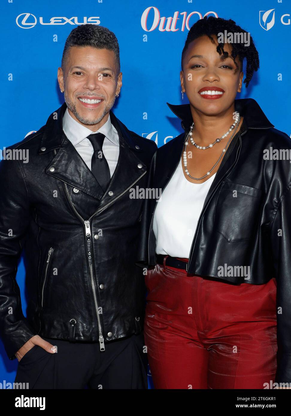 Hollywood, CA - NOVEMBER 9: Wilson Cruz, Melanie Willingham-Jaggers ...