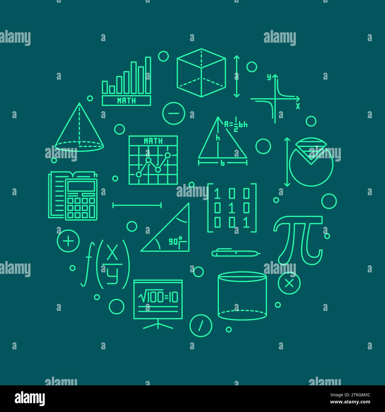 I love math Stock Vector Images - Alamy