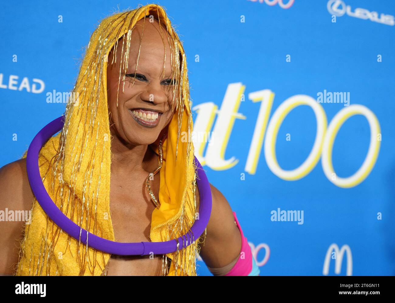 Los Angeles, USA. 09th Nov, 2023. Kevin Aviance arrives at The OUT100 ...