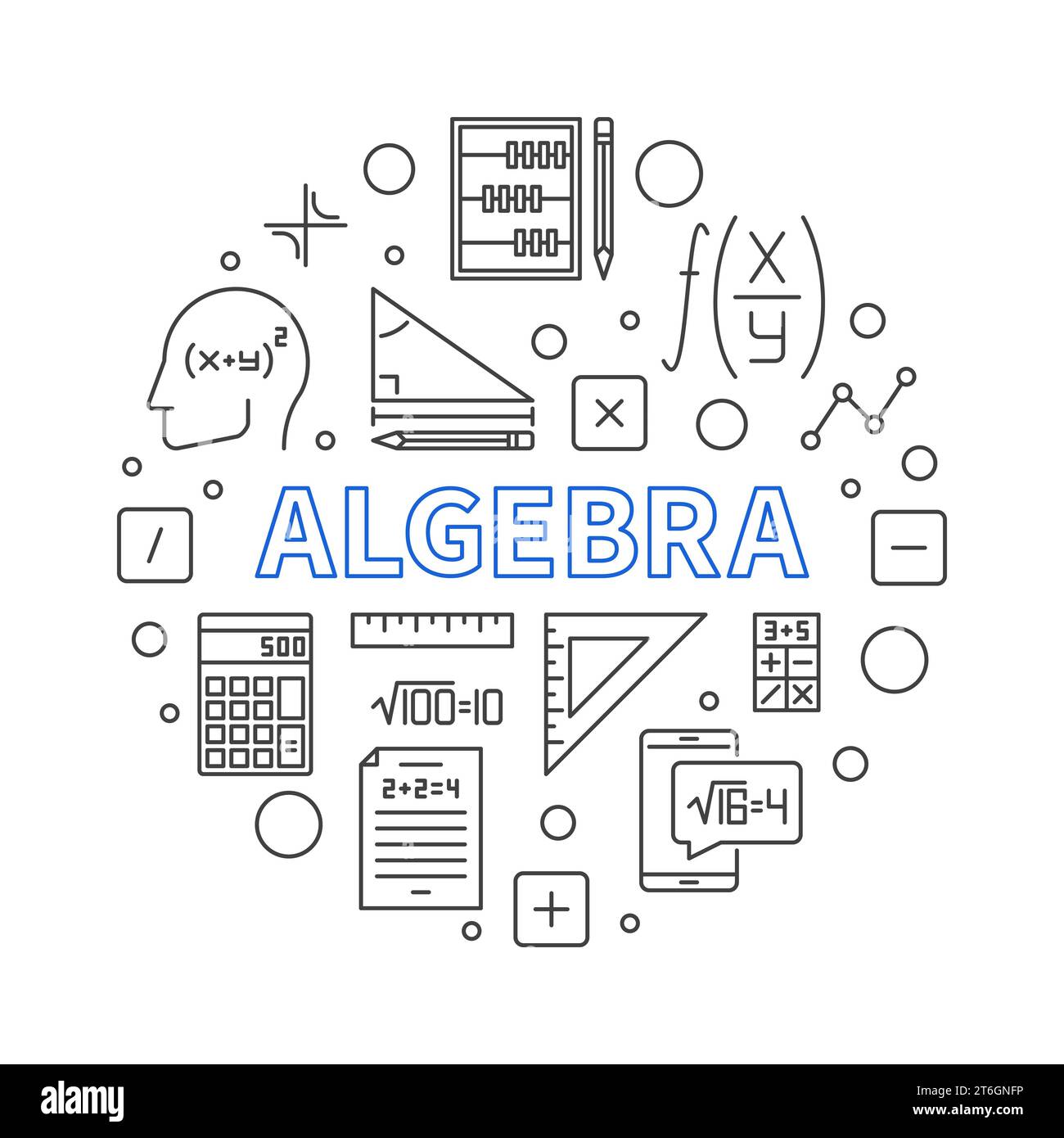 Elementary calculus Stock Vector Images - Alamy