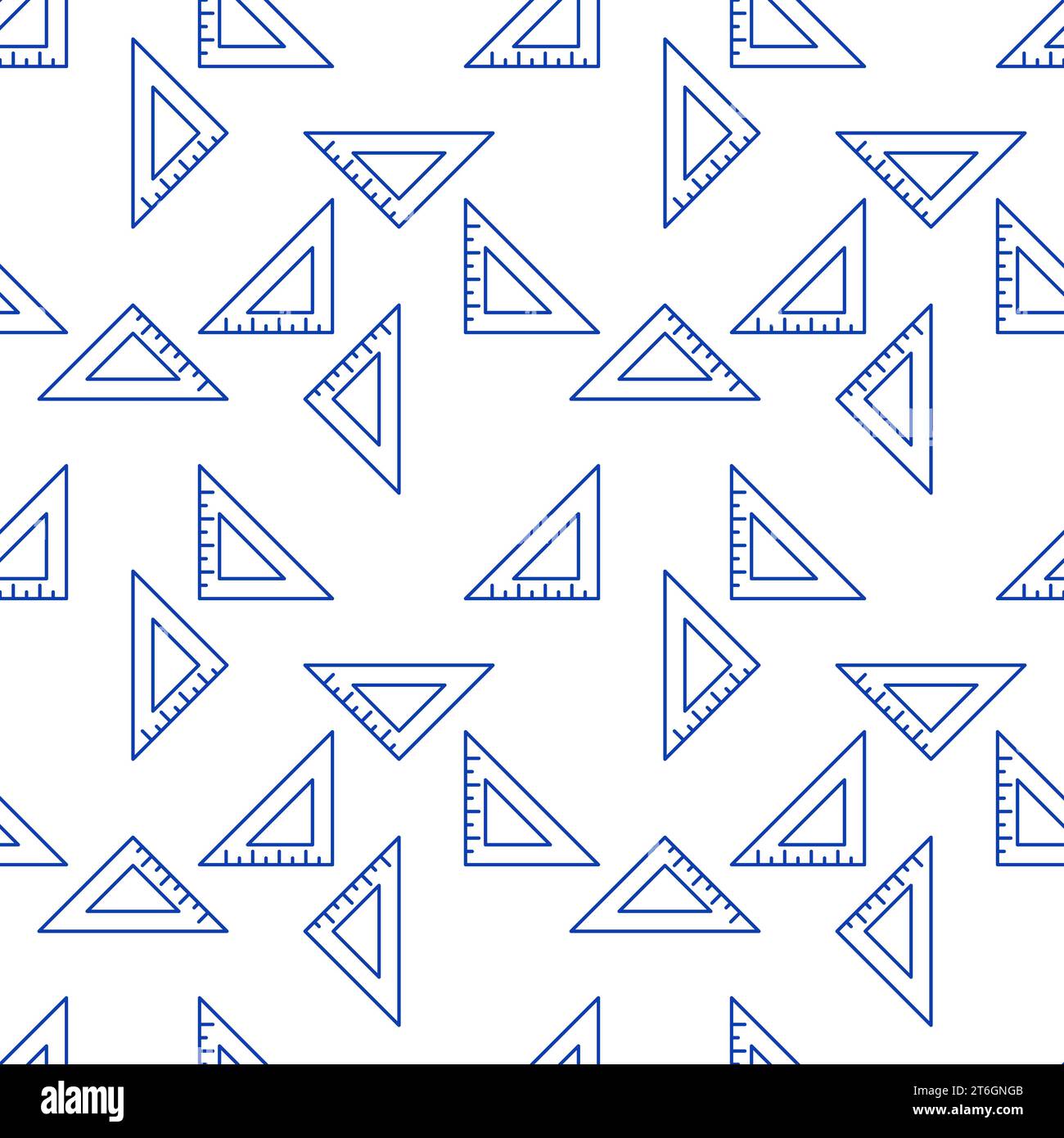 Triangle Ruler vector Mathematics Tool concept linear seamless pattern Stock Vector Image & Art ...