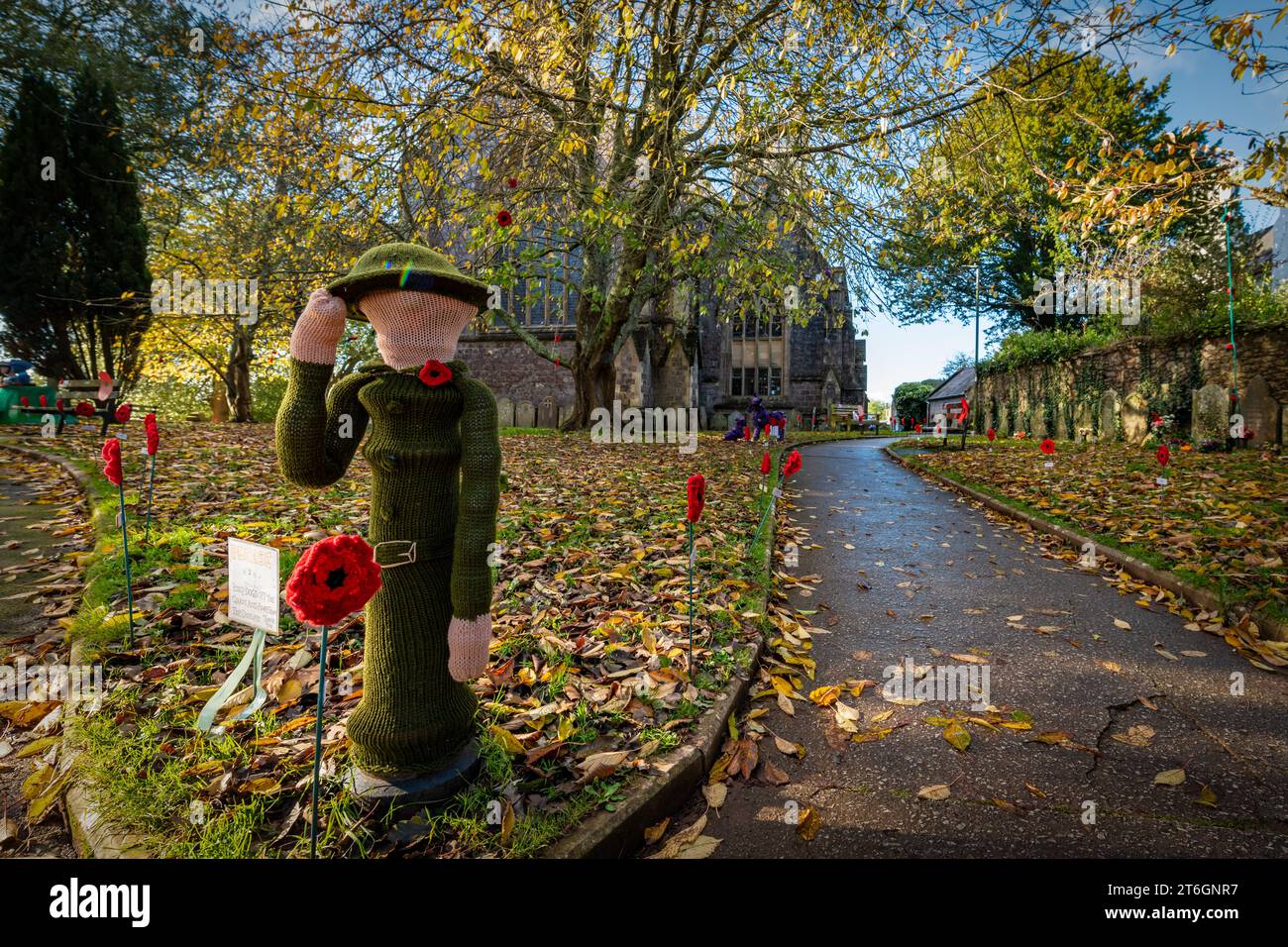 St Marychurch, Devon UK. Friday 10 November 2023. The St Marychurch ...