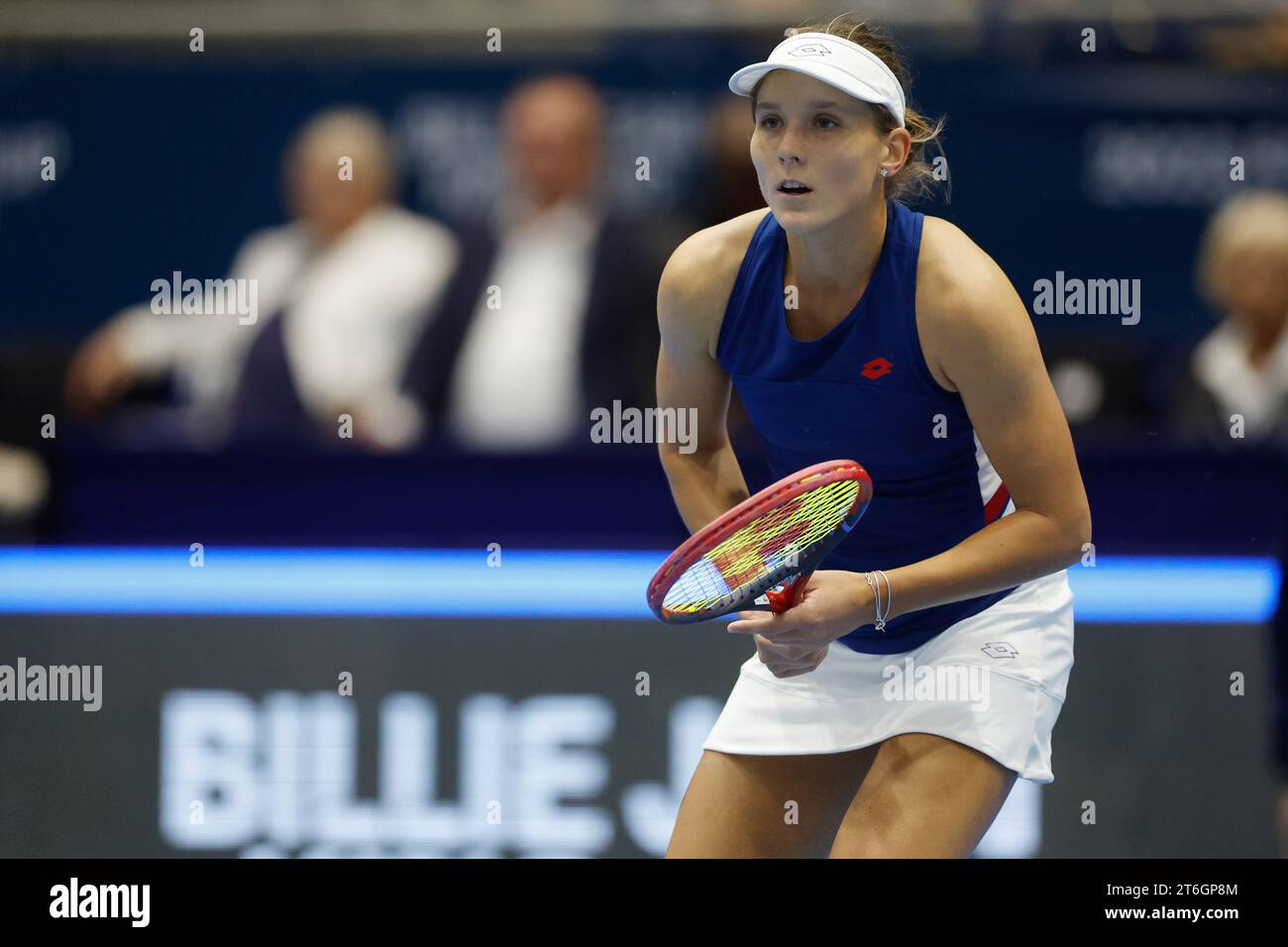Tennis player Varvara Gracheva (FRA) in action during the final group ...