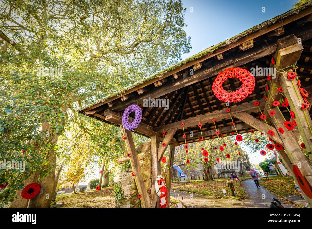 St Marychurch, Devon UK. Friday 10 November 2023. The St Marychurch ...