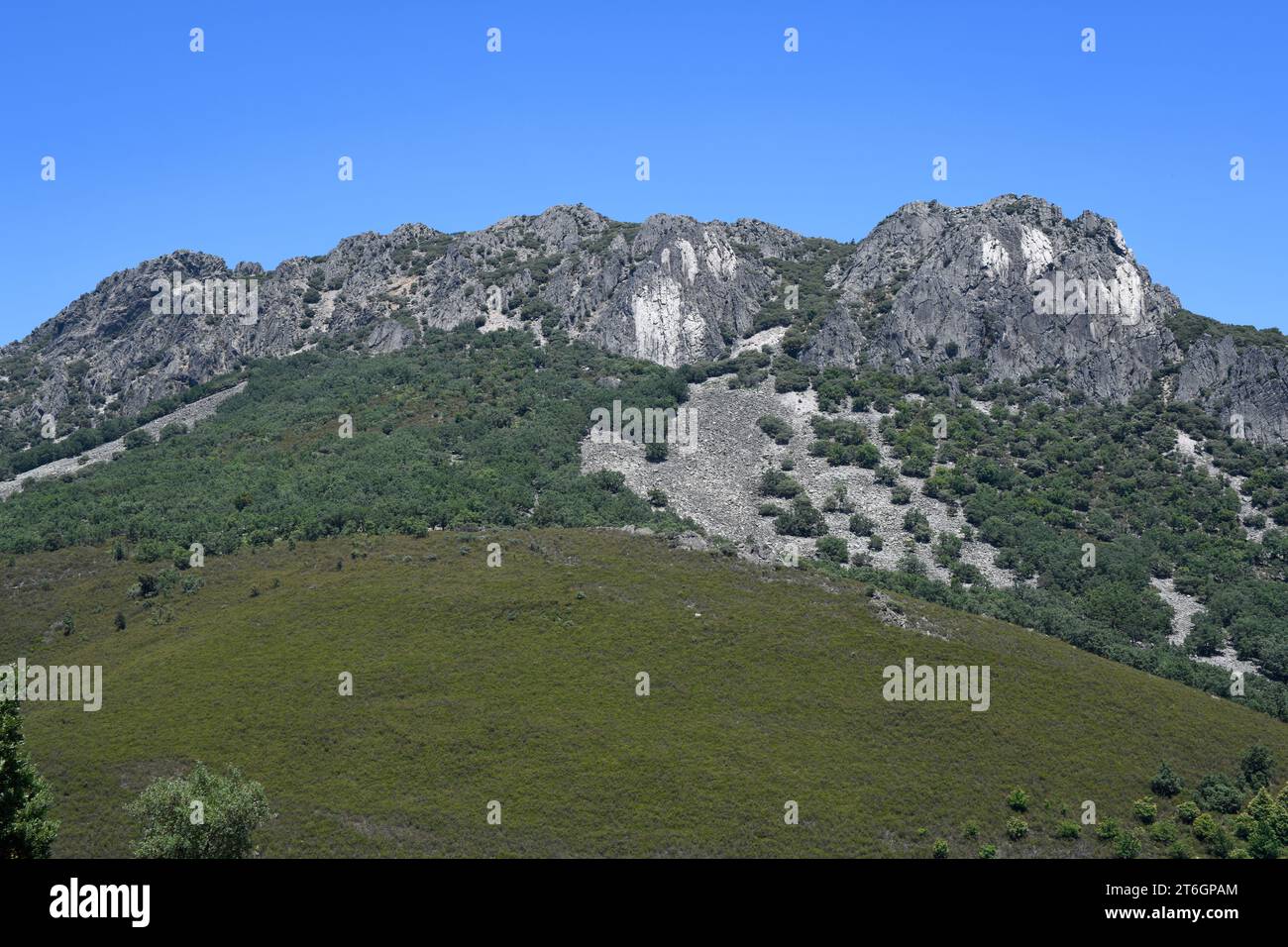 Appalachian relief with Armorican quartzites in Villuercas-Ibores-Jara ...
