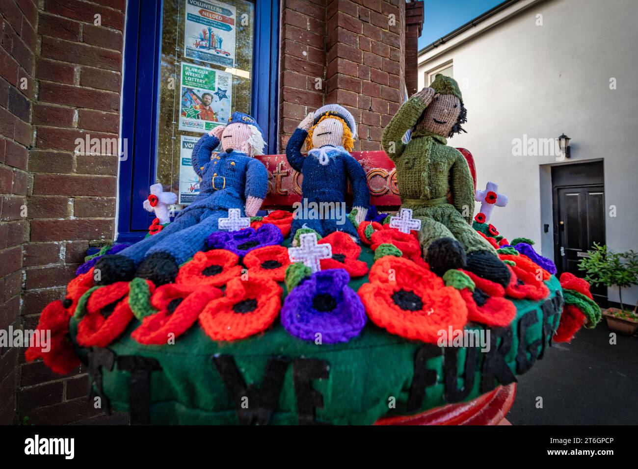 St Marychurch, Devon UK. Friday 10 November 2023. The St Marychurch ...